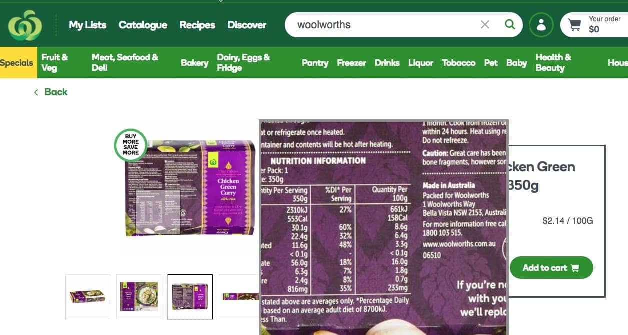 Woolworths Updates its Standards & Policy for Digital Images | Salsify ...